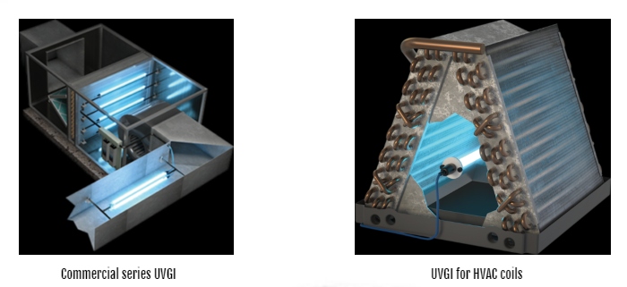 Ultraviolet germicidal irradiation (UVGI)